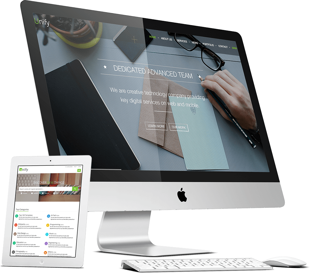 Home Basic 2 | Unify - Responsive Website Template